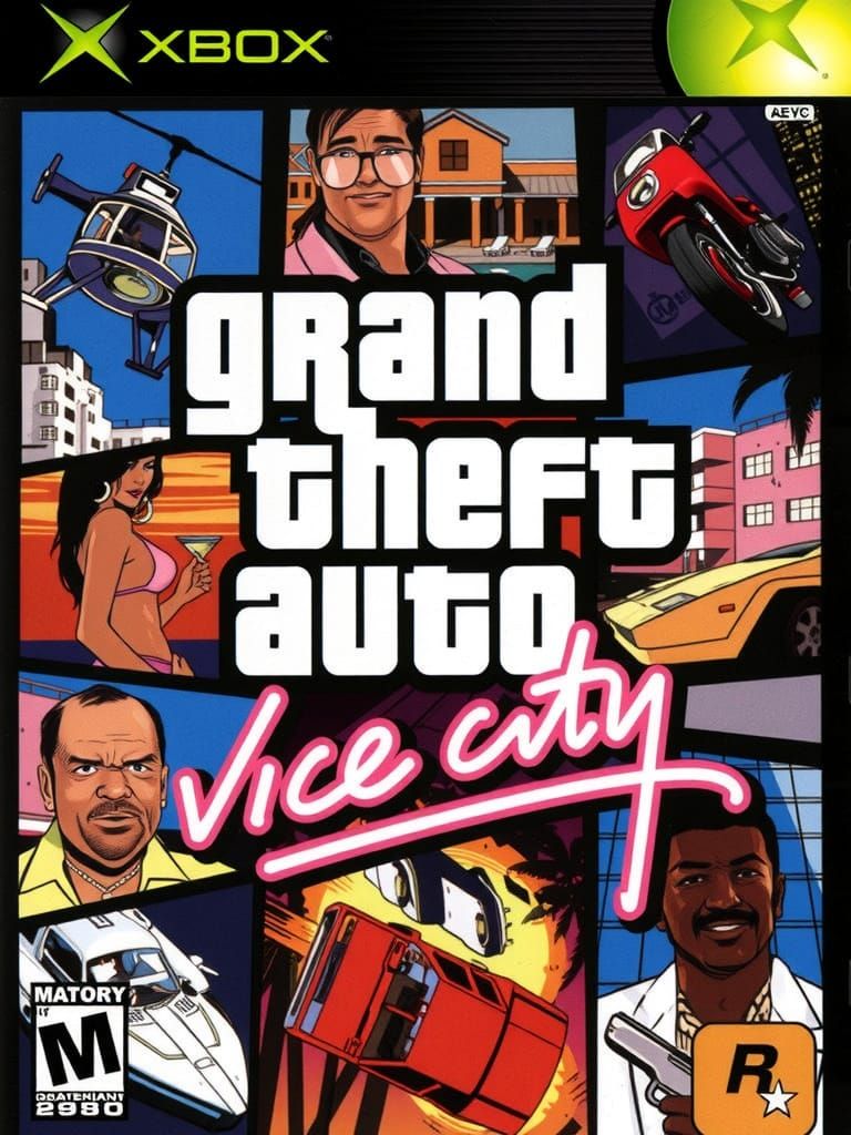 Grand Theft Auto: Vice City - Retro Futuristic Cityscape in ...