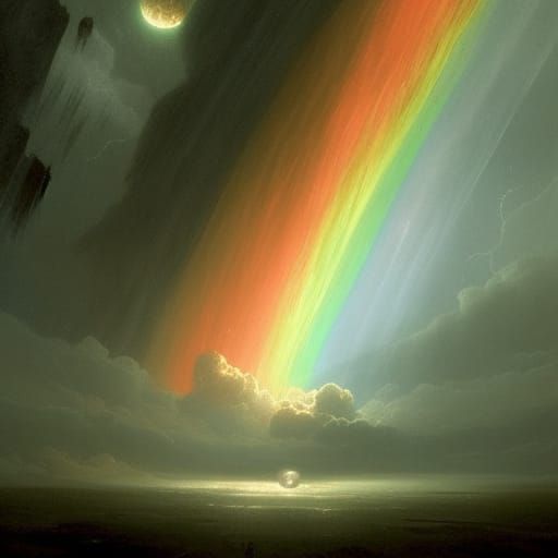Massive Rainbow - AI Generated Artwork - NightCafe Creator