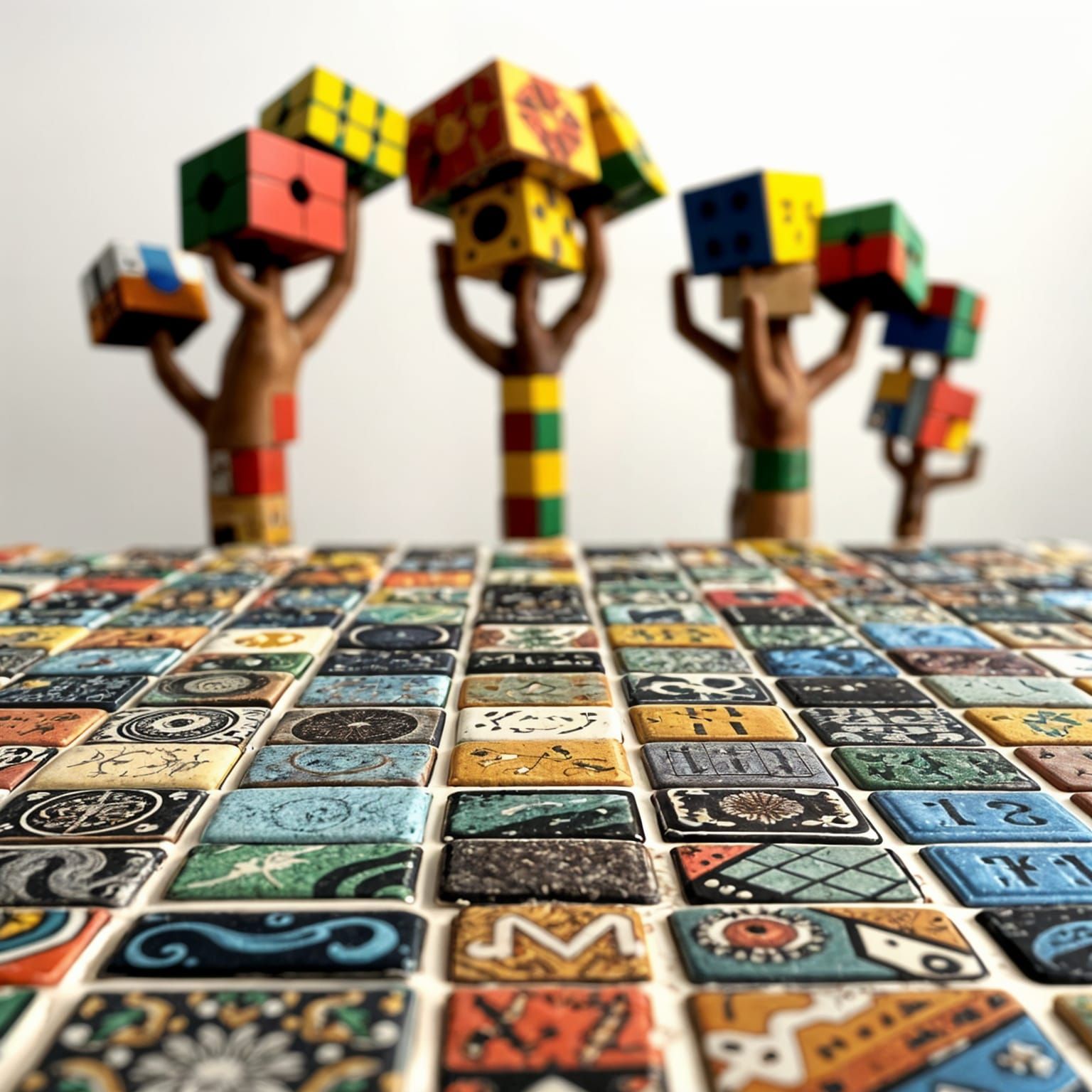 Getting squares into perspective - Squares in Surreal Lands...