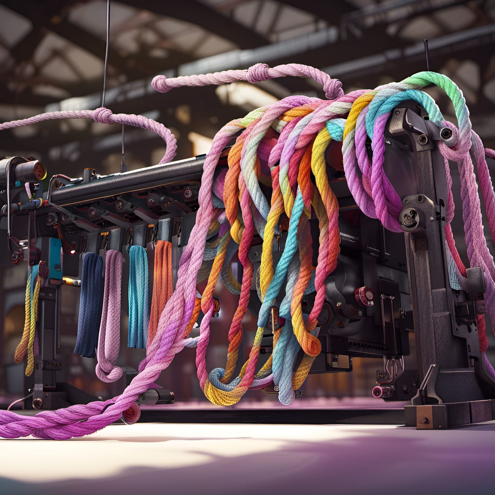 Advanced rope making - AI Generated Artwork - NightCafe Creator