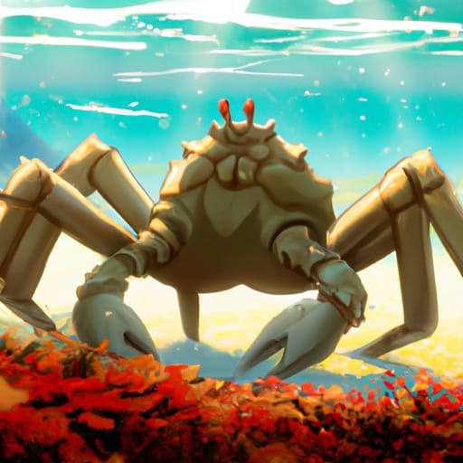 Giant crab - AI Generated Artwork - NightCafe Creator