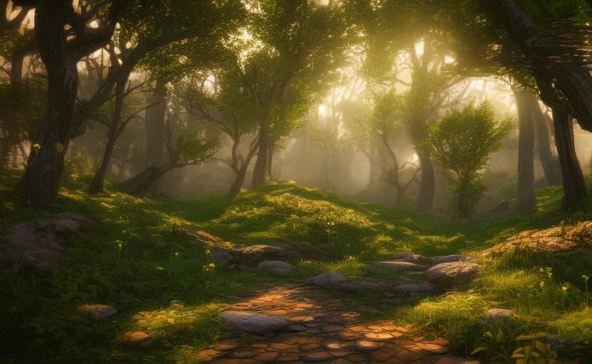 Path - AI Generated Artwork - NightCafe Creator