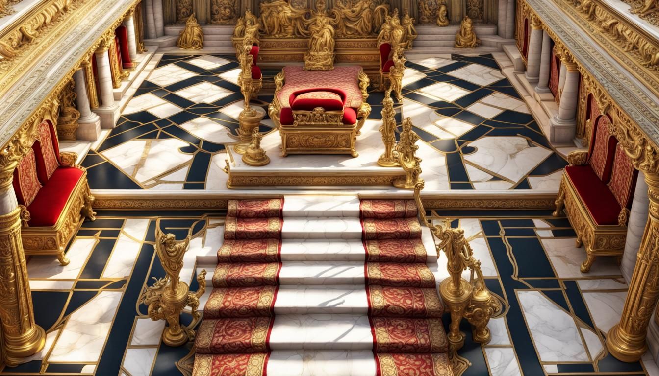 Throne room - AI Generated Artwork - NightCafe Creator