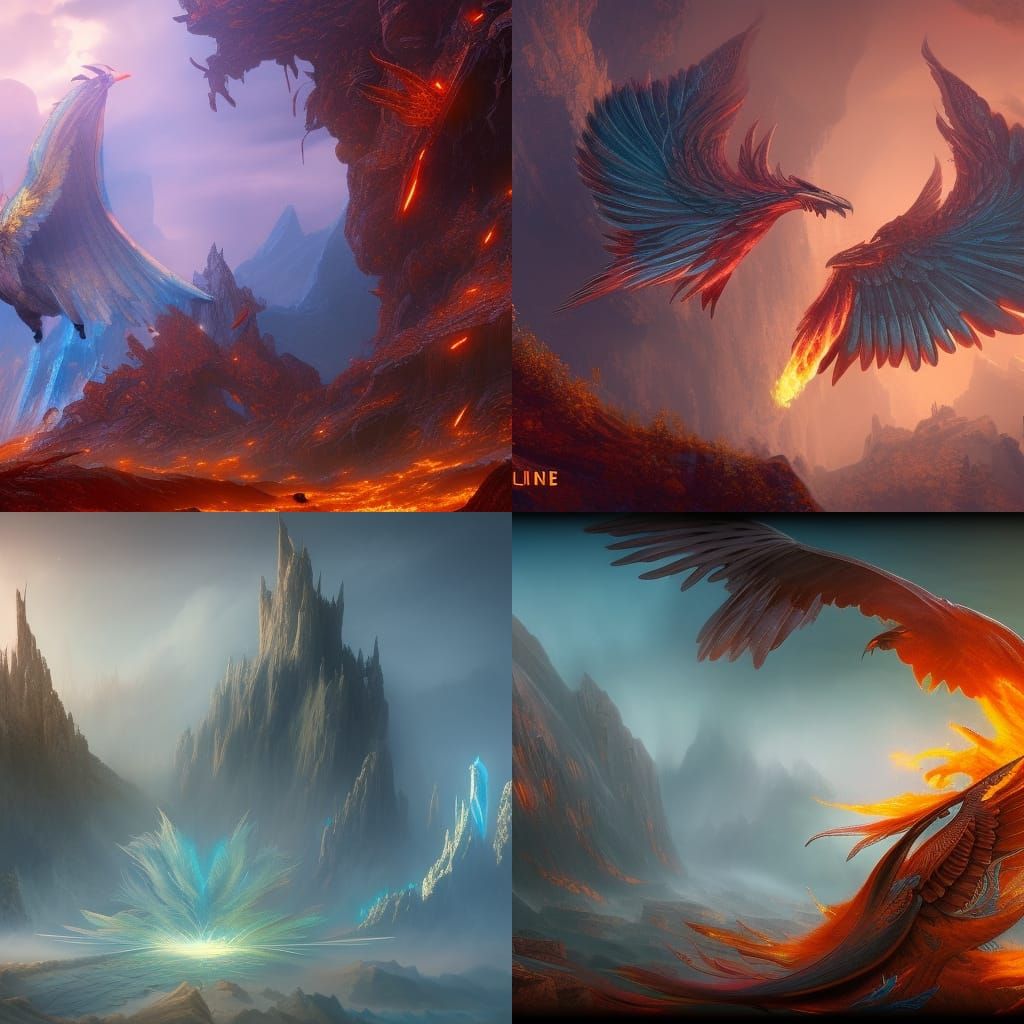 The Firebird - AI Generated Artwork - NightCafe Creator