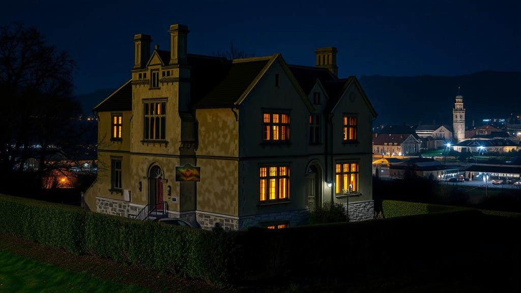 Crane Manor - Medieval Mansion with Dark Ambiance and Modern...