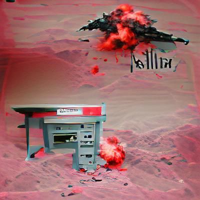 Killstation self destruction - AI Generated Artwork - NightCafe Creator