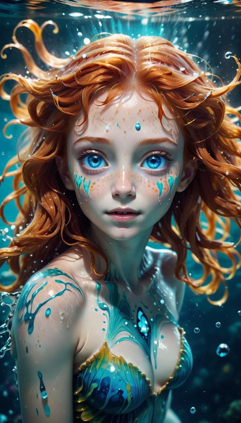 Water elemental - AI Generated Artwork - NightCafe Creator