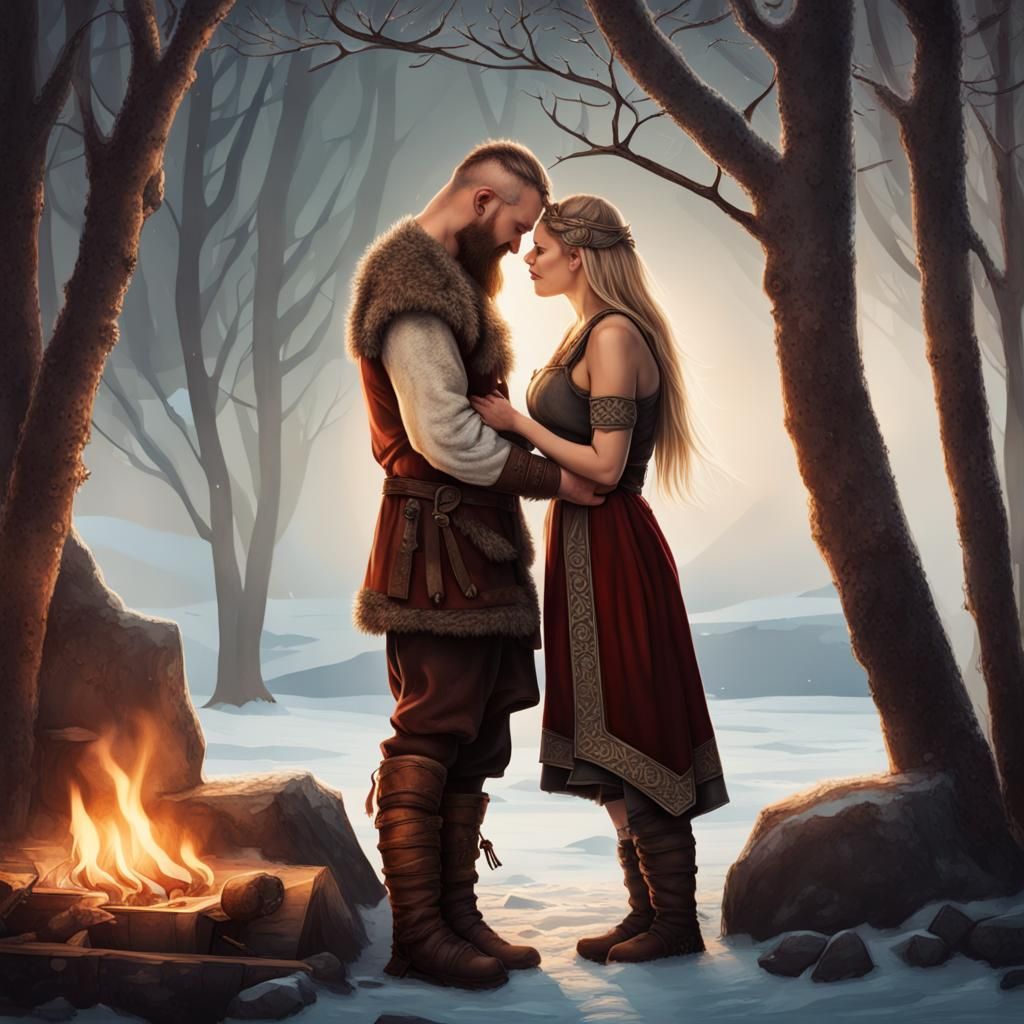 Meeting in the Woods - AI Generated Artwork - NightCafe Creator