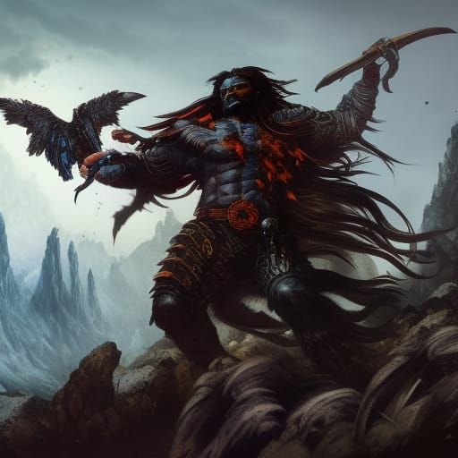 Lobo Guerreiro - AI Generated Artwork - NightCafe Creator