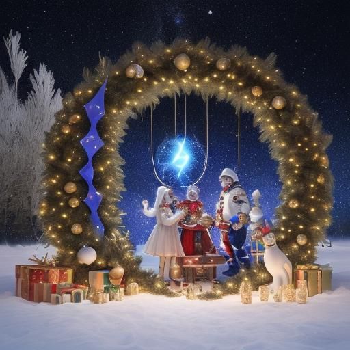 "Christmas in Space", let's celebrate CHRISTMAS on a cosmic journey ...