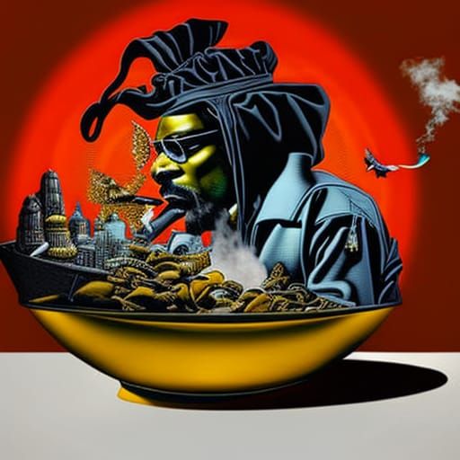 " Snoop Dogg " - AI Generated Artwork - NightCafe Creator