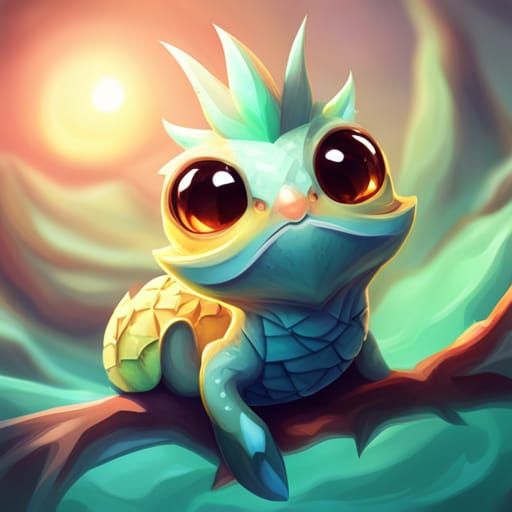Pineapple Lizard - AI Generated Artwork - NightCafe Creator