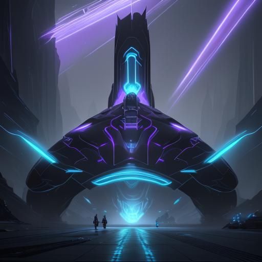 Tron Universe - AI Generated Artwork - NightCafe Creator