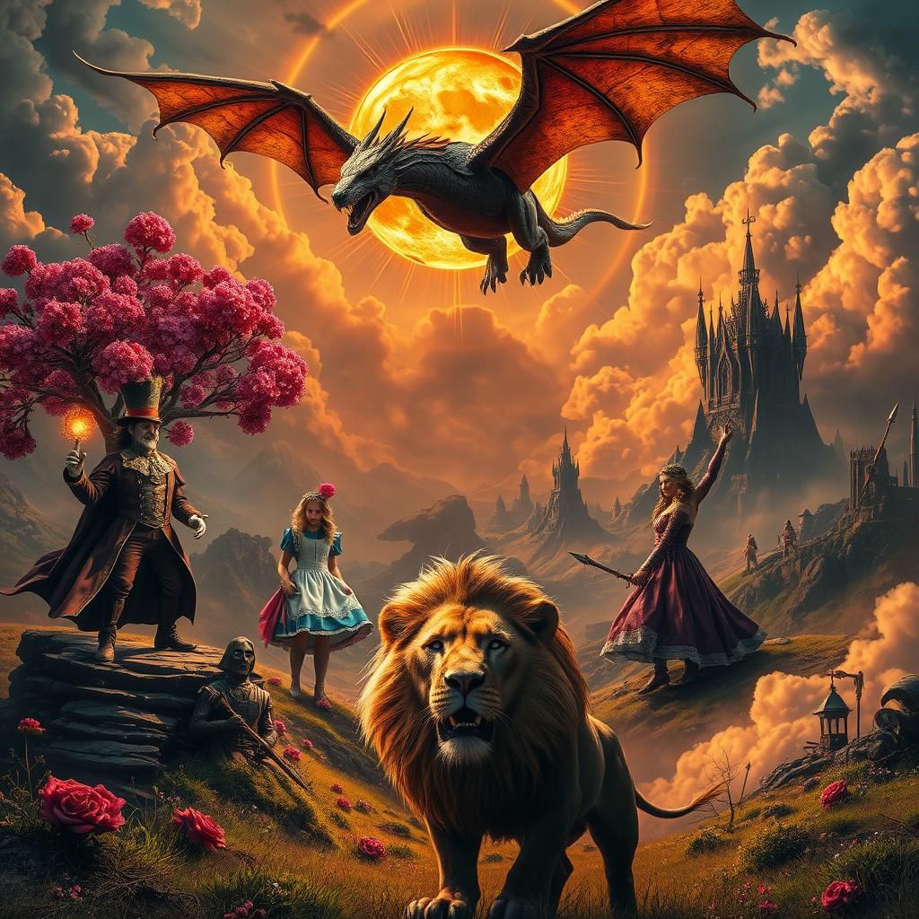 A wonderland story - Epic Fairytale Battle in Psychedelic Po...