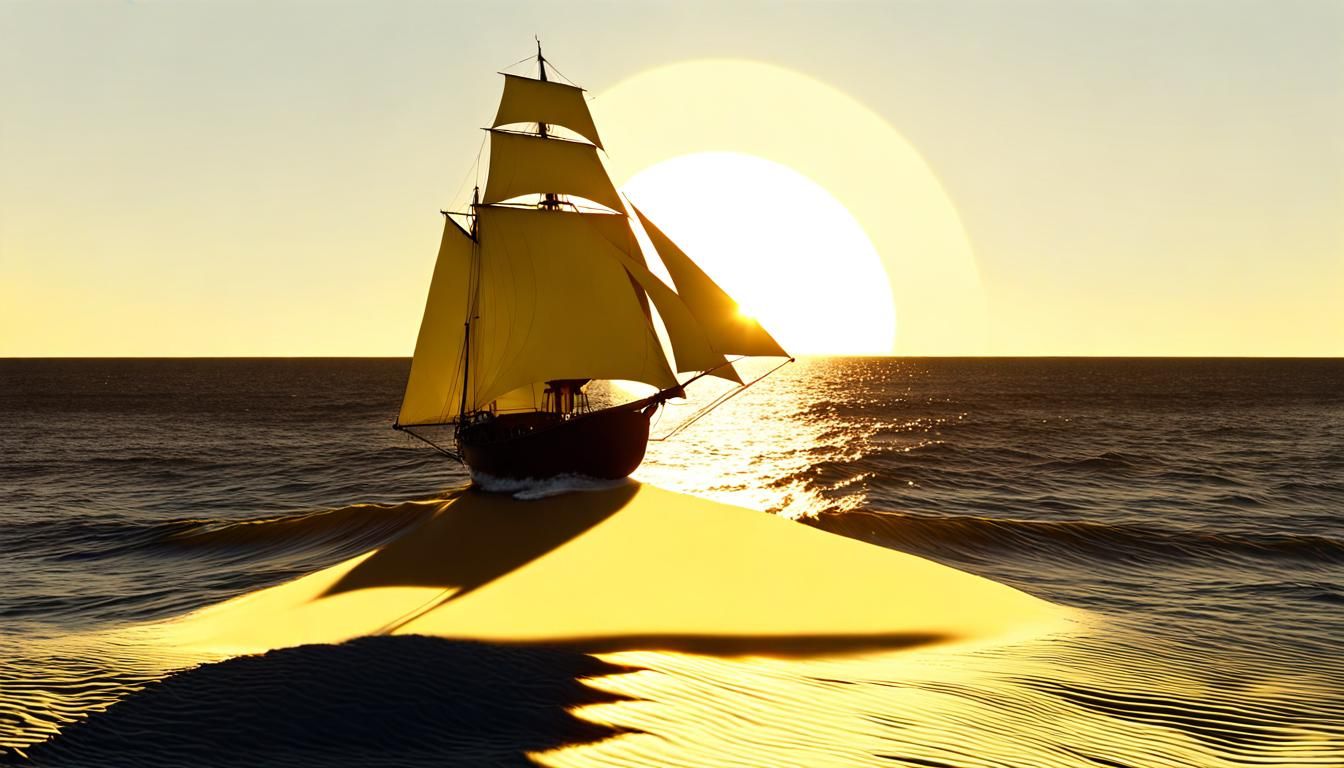 Sandbar - AI Generated Artwork - NightCafe Creator