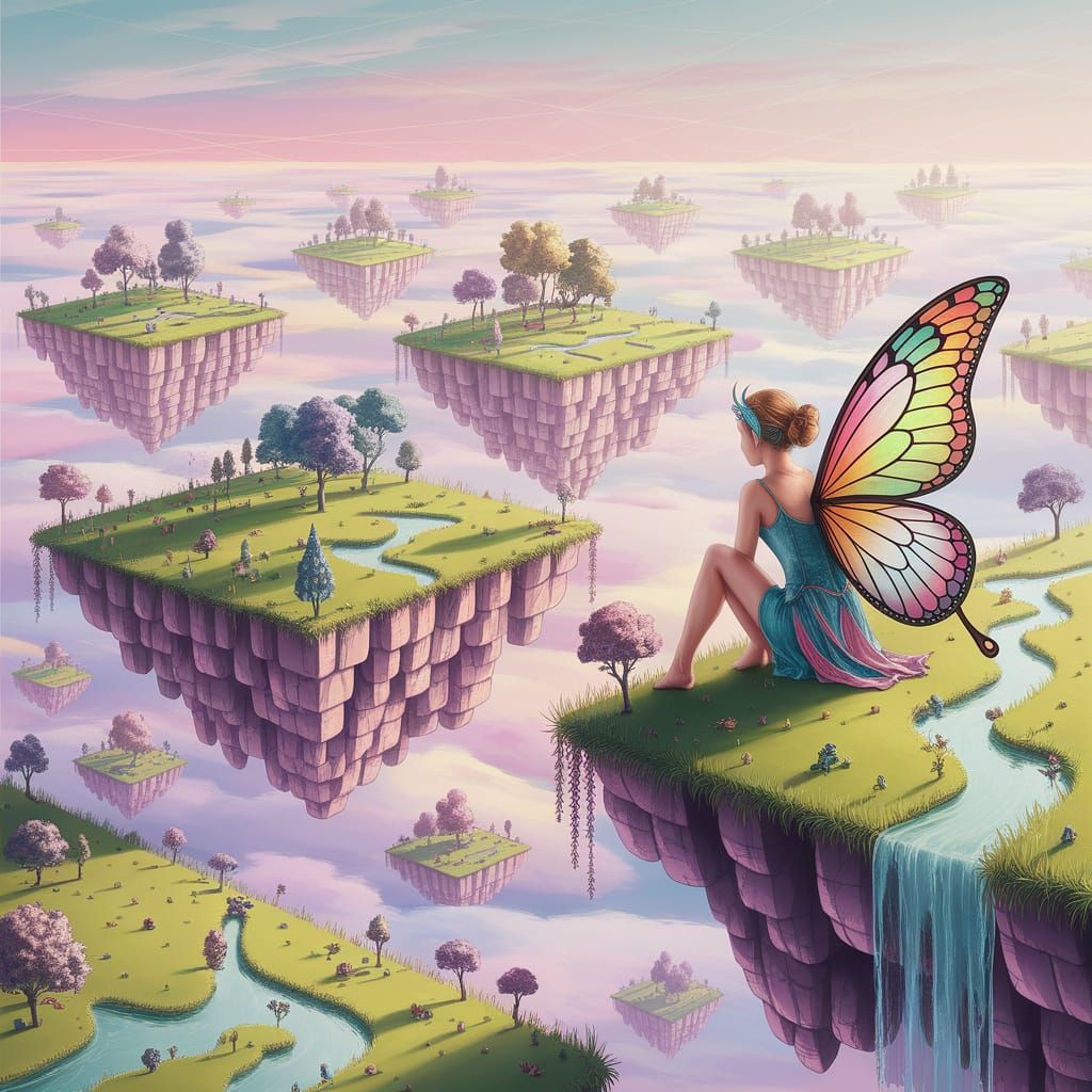 Floating Square Islands