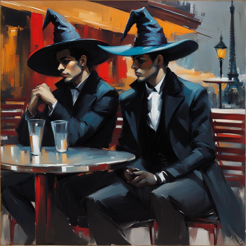 Warlocks on Vacation 240218C - AI Generated Artwork - NightCafe Creator