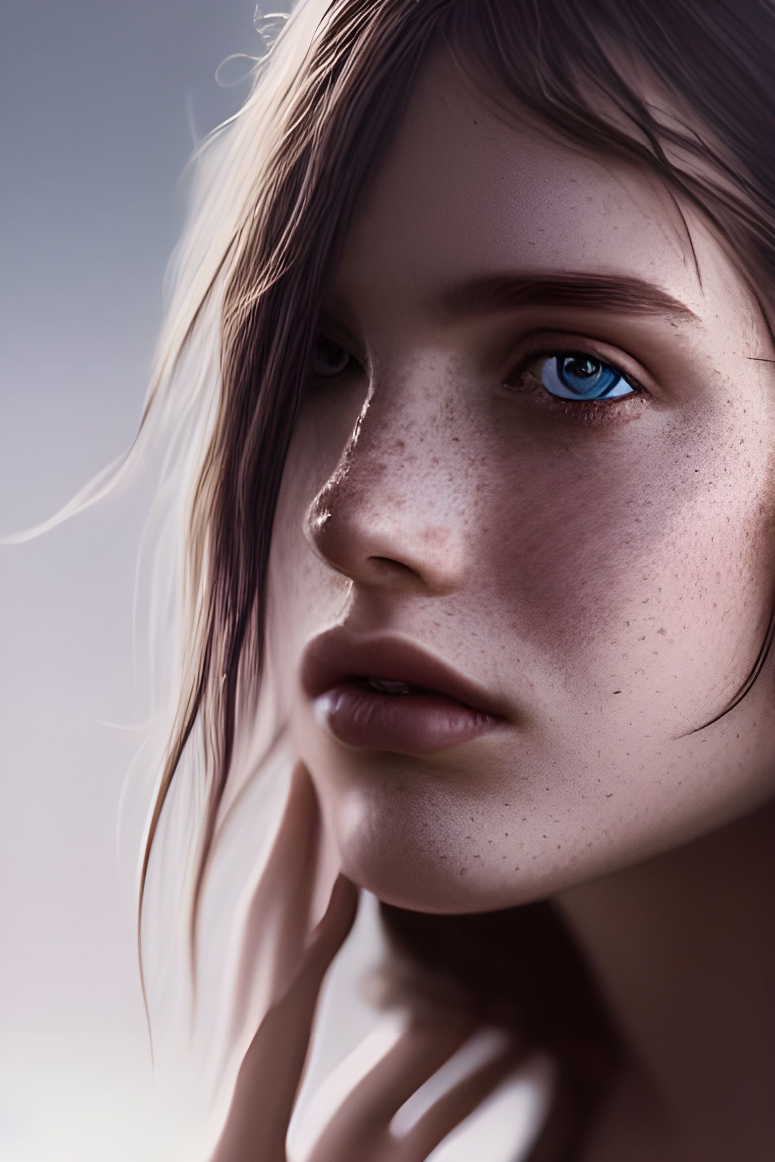 Realistic portrait (2) - AI Generated Artwork - NightCafe Creator