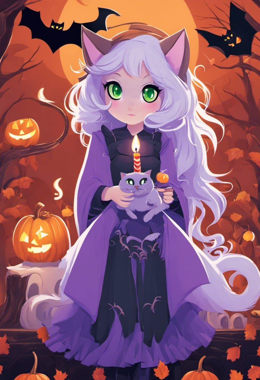 Cat Familiar - AI Generated Artwork - NightCafe Creator