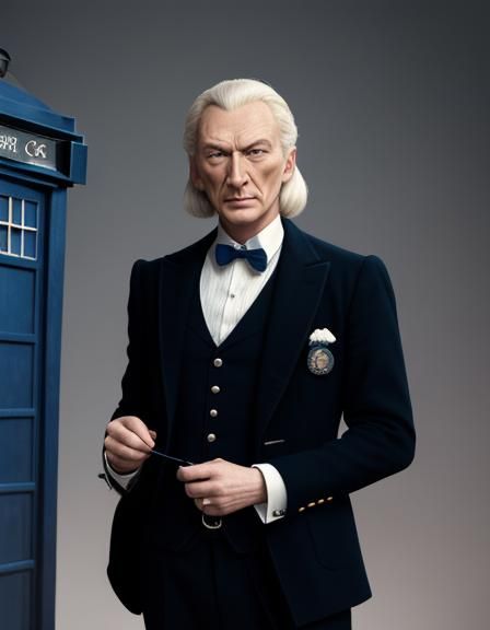 William Hartnell as Doctor WHO. - AI Generated Artwork - NightCafe Creator