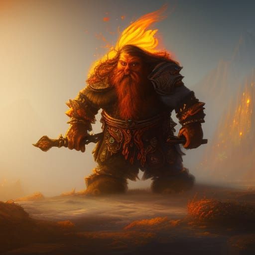 Azer Dwarf - AI Generated Artwork - NightCafe Creator