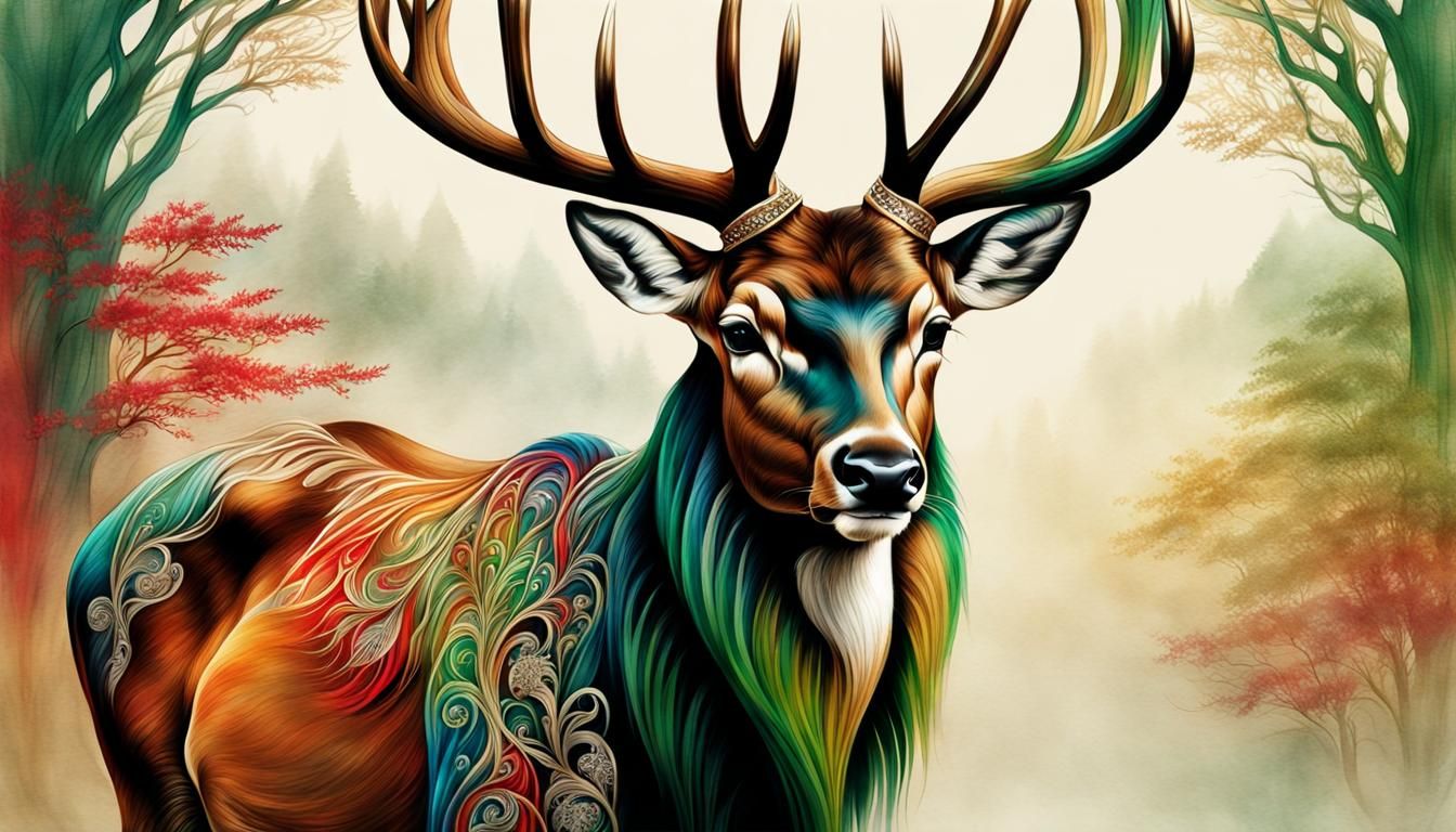 Animal Spirit Guide - The Diviner (1) - AI Generated Artwork ...