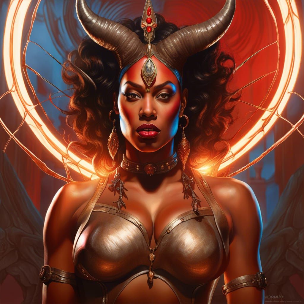 Queen of Hell - AI Generated Artwork - NightCafe Creator