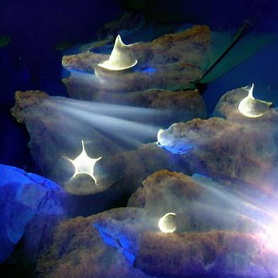 Moonbeam rays - AI Generated Artwork - NightCafe Creator