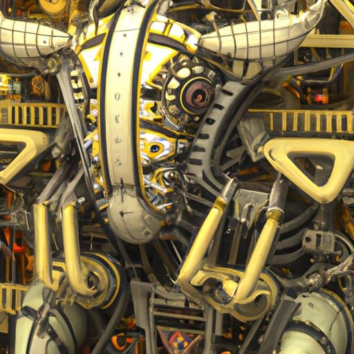 Cow Mech - AI Generated Artwork - NightCafe Creator