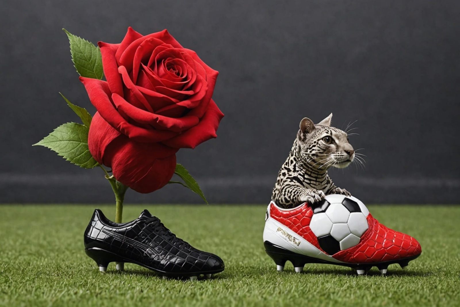 A strange soccer world - AI Generated Artwork - NightCafe Creator