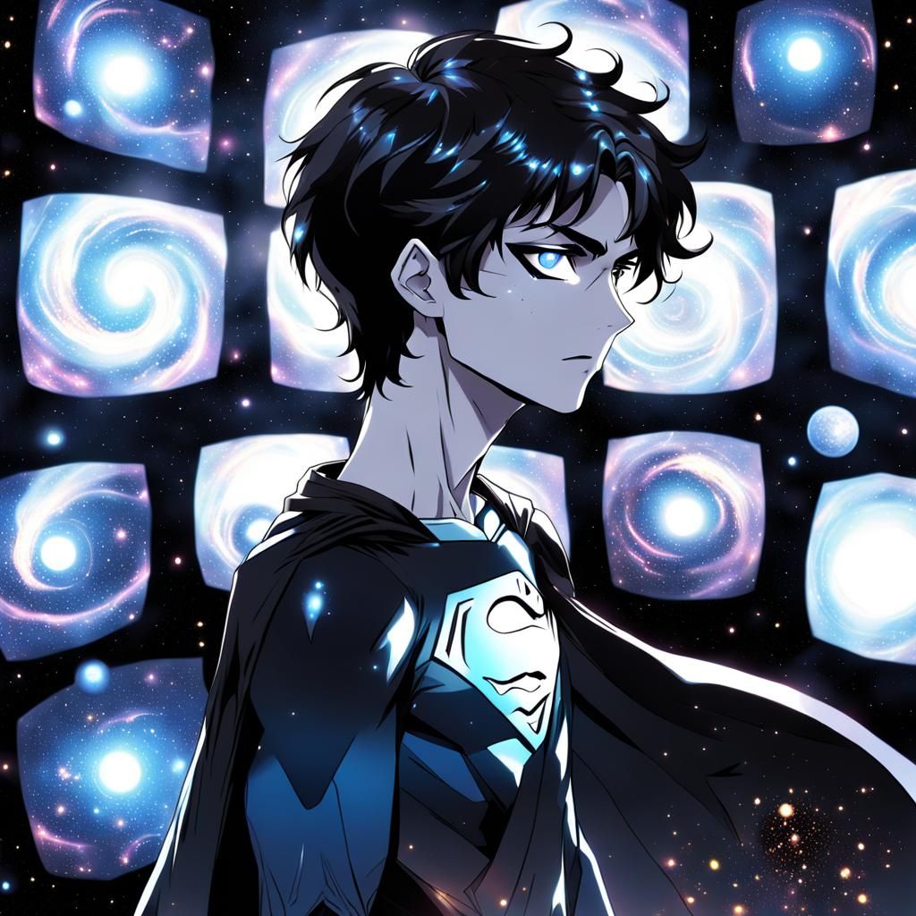 Cosmic Superboy - AI Generated Artwork - NightCafe Creator