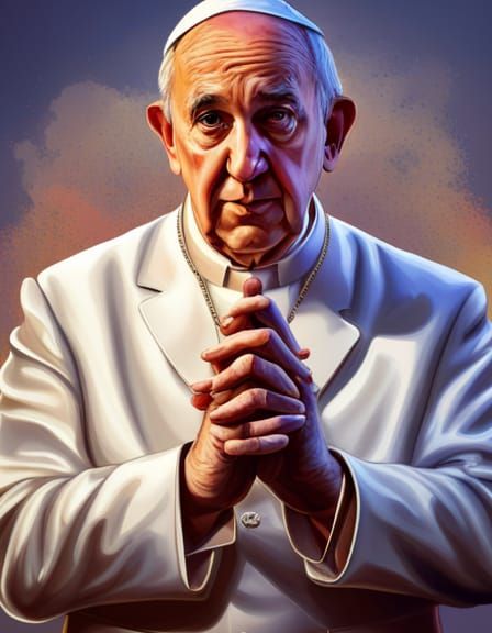 "Pope Francis" - AI Generated Artwork - NightCafe Creator