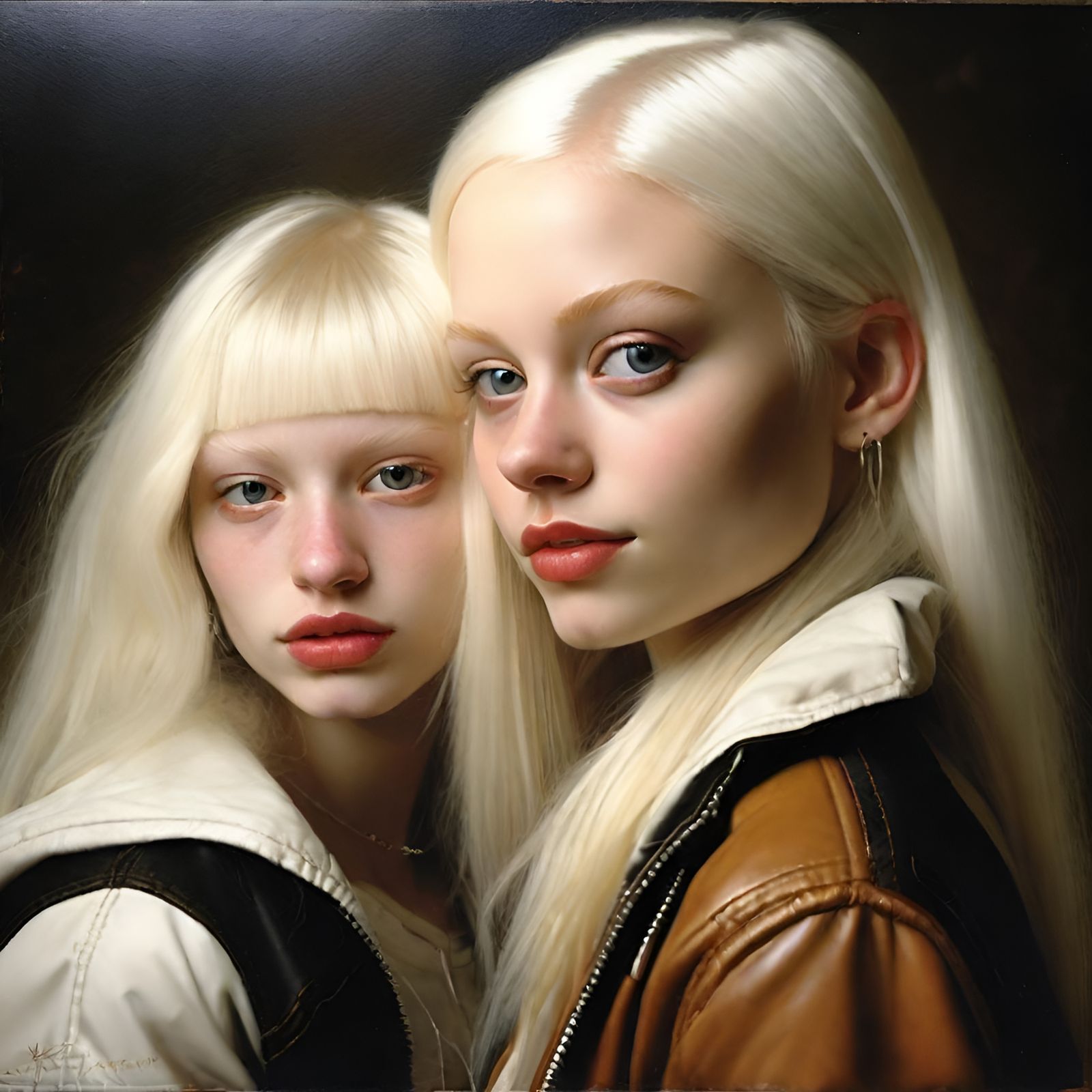 Meera and Vicky - AI Generated Artwork - NightCafe Creator