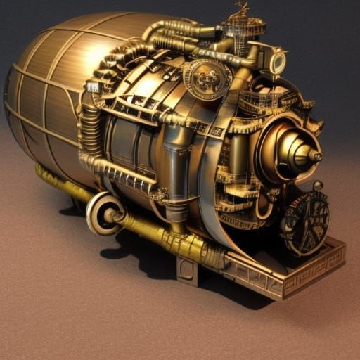 Nuclear Blimp - AI Generated Artwork - NightCafe Creator