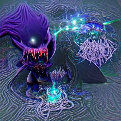Void Entity Consuming Nexus - AI Generated Artwork - NightCafe Creator