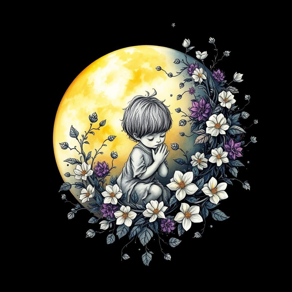 imagine an abstract 3D image capturing the essence of a zentangle ...