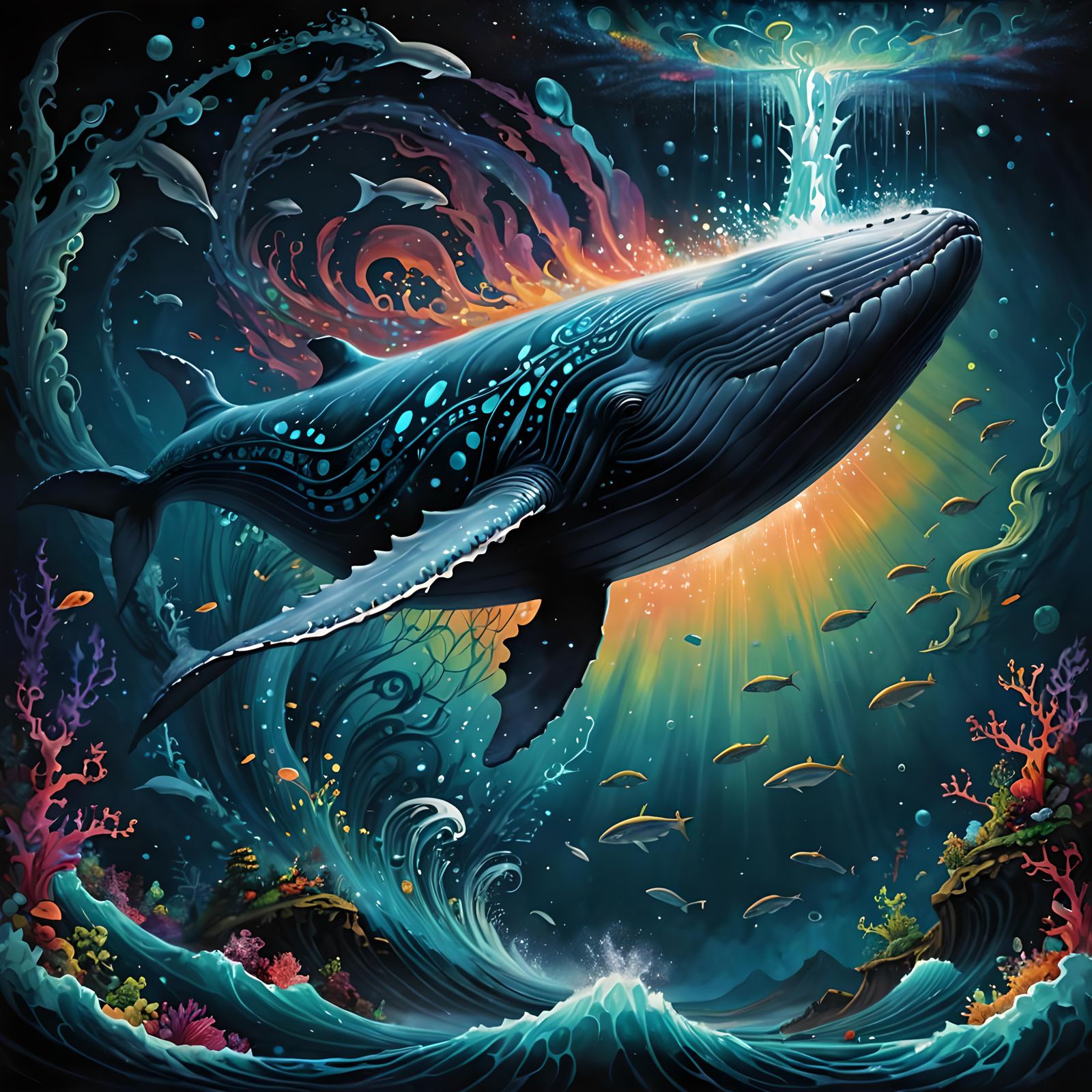 "Colossal Living Fossil" - AI Generated Artwork - NightCafe Creator