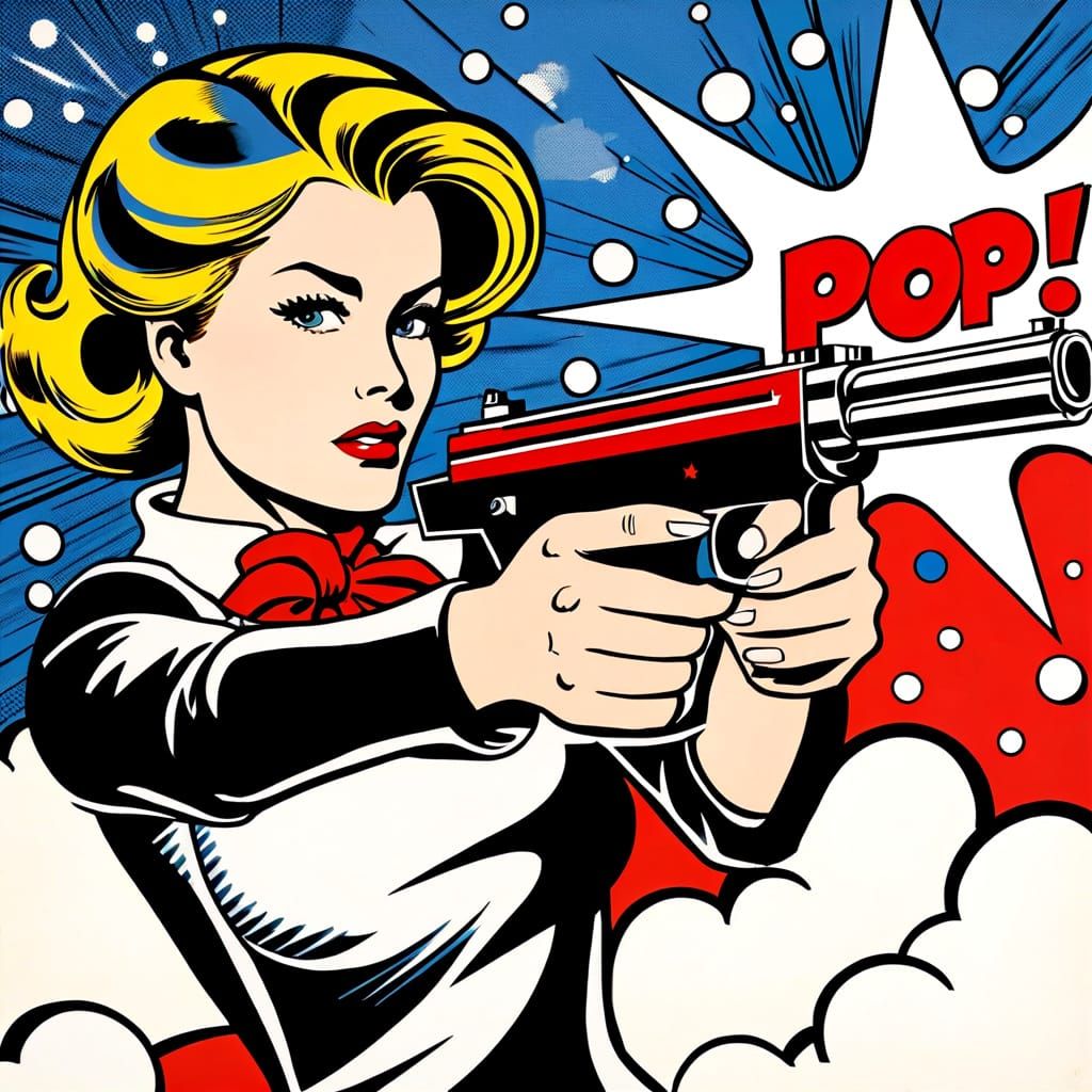 Pop! Lady with a gun - Pop! Lady with a gun
