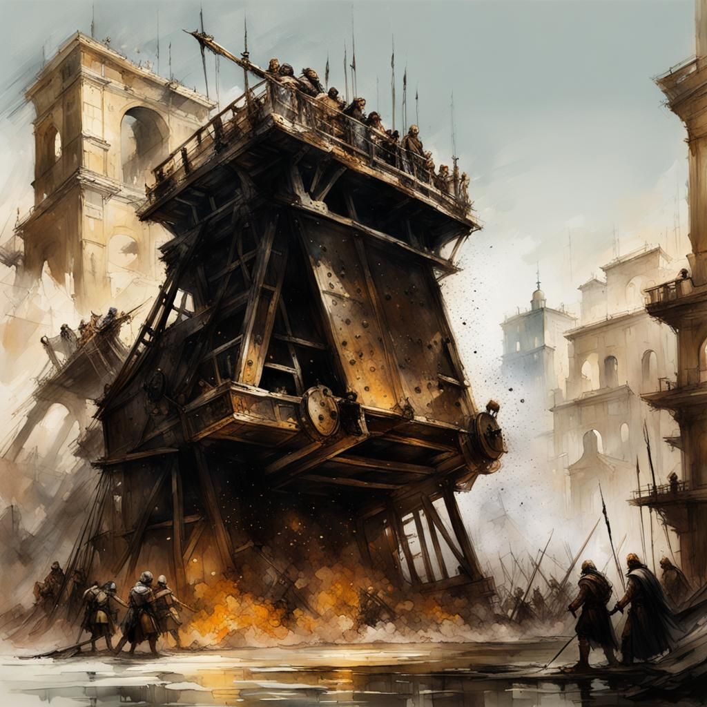 Ancient Tech - 11 - AI Generated Artwork - NightCafe Creator