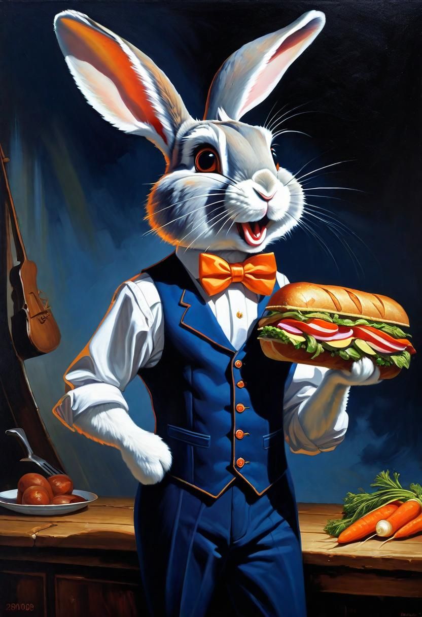 Carrot Sandwich Lunch (Juggernaut XL v5) - AI Generated Artwork ...