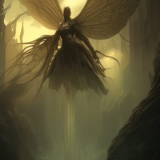 Dark Fey - AI Generated Artwork - NightCafe Creator