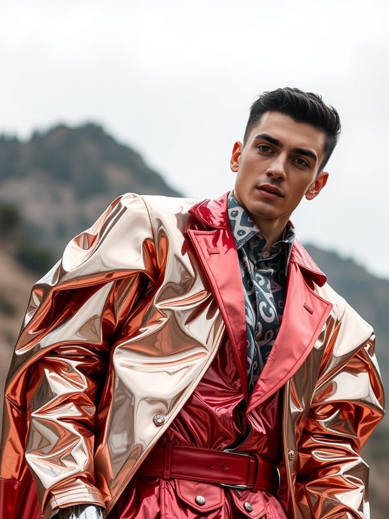 Flamboyant young man - Flamboyant young man