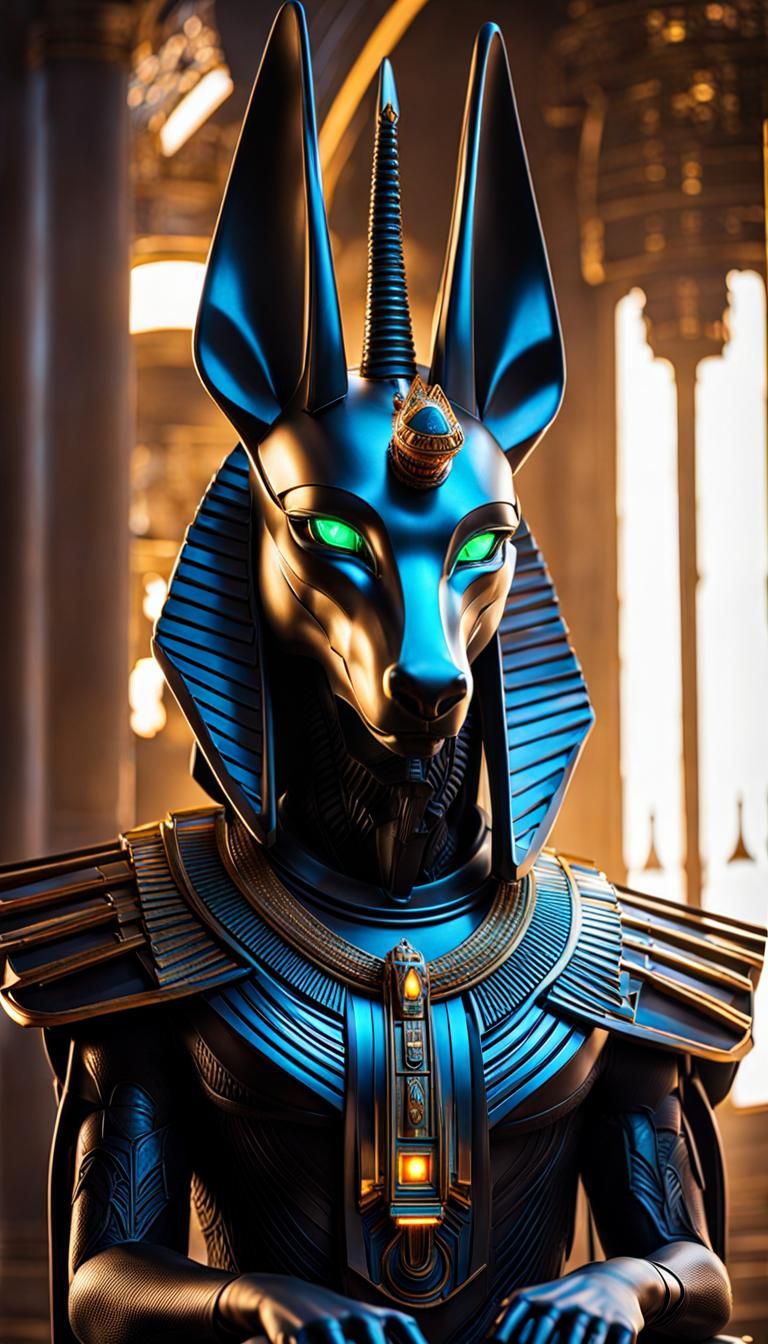 Anubis - AI Generated Artwork - NightCafe Creator