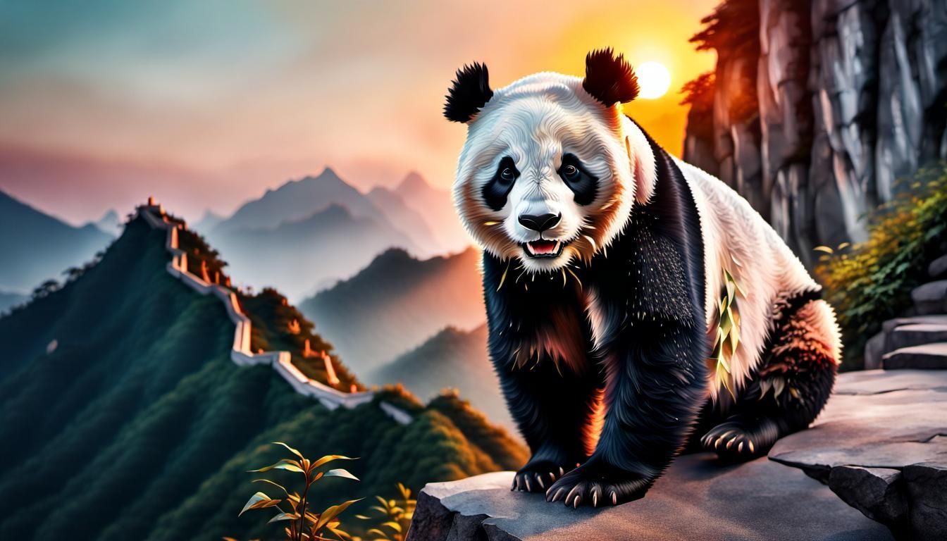 A Panda - AI Generated Artwork - NightCafe Creator
