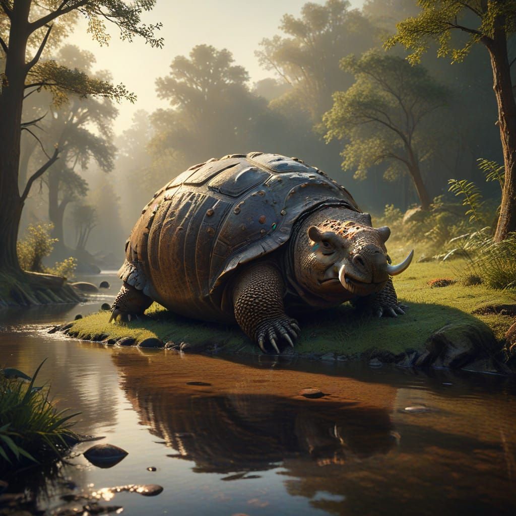 The Armored Glyptodon - The Armored Glyptodon