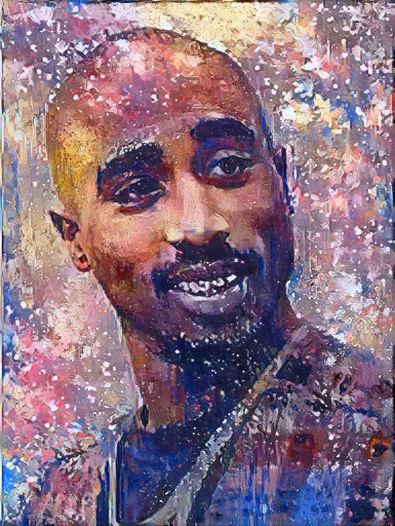 Tupac - AI Generated Artwork - NightCafe Creator