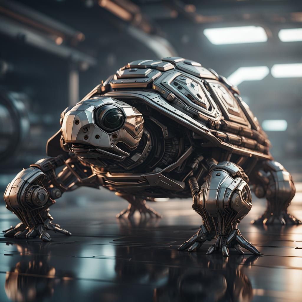 Alien Turt - AI Generated Artwork - NightCafe Creator