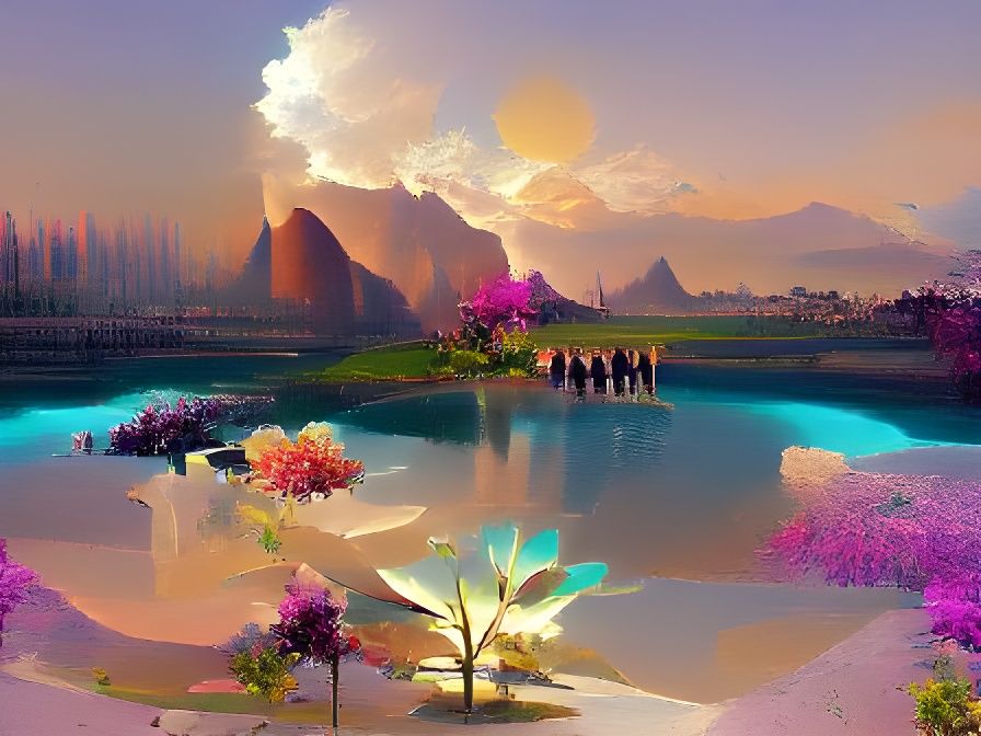 Oasis - AI Generated Artwork - NightCafe Creator