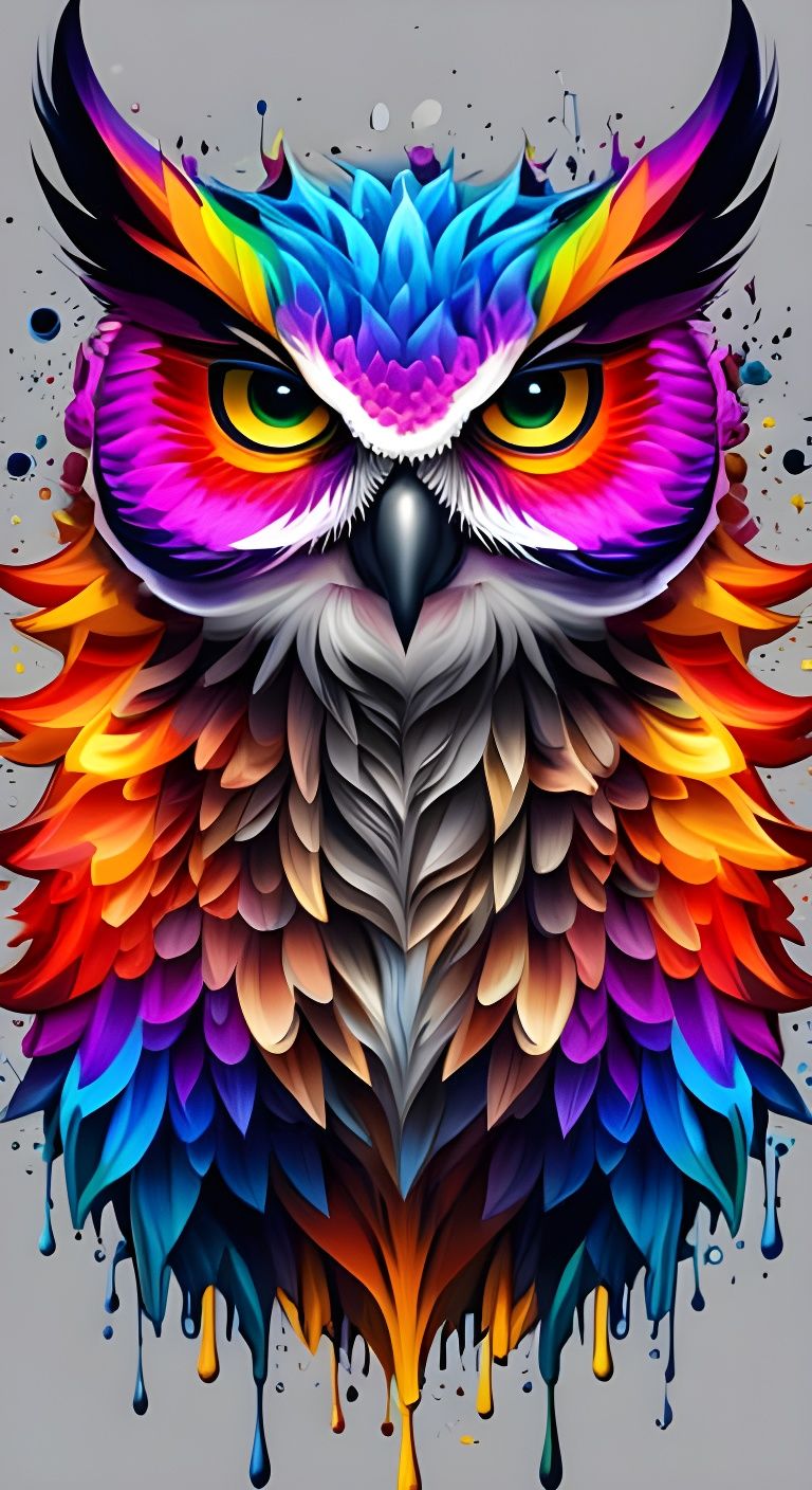 Holy Owl - AI Generated Artwork - NightCafe Creator