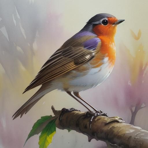 Robin - AI Generated Artwork - NightCafe Creator